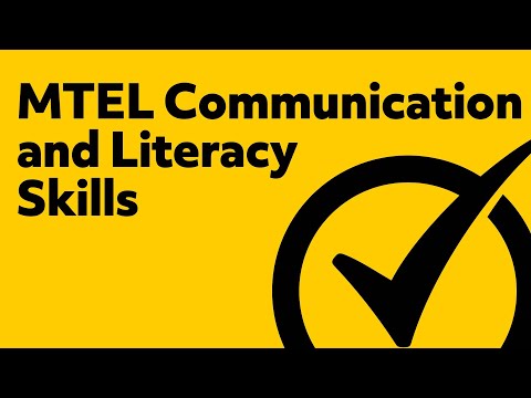 MTEL Communications & Literacy Skills Practice Test Questions