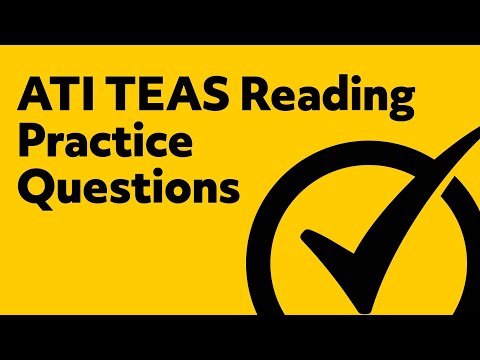 ATI TEAS 6 Reading Practice Test (Example Questions)