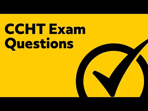 CCHT Certification Review (Prep for the CCHT Exam)