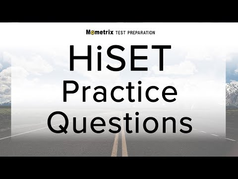 HiSET Practice Test Questions (Prep for the HiSET Test)