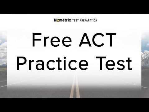 ACT Practice Test Questions (Prep for the ACT Test)