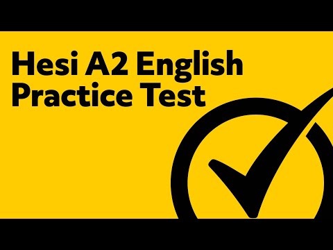 HESI A2 English Practice Test (Example Questions)