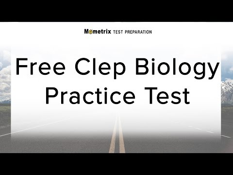 CLEP Biology Practice Test (Example Questions)